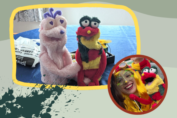 Maak je eigen lieve Muppet met deze DIY handpoppen